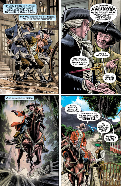 The Declaration – U.S. Comics