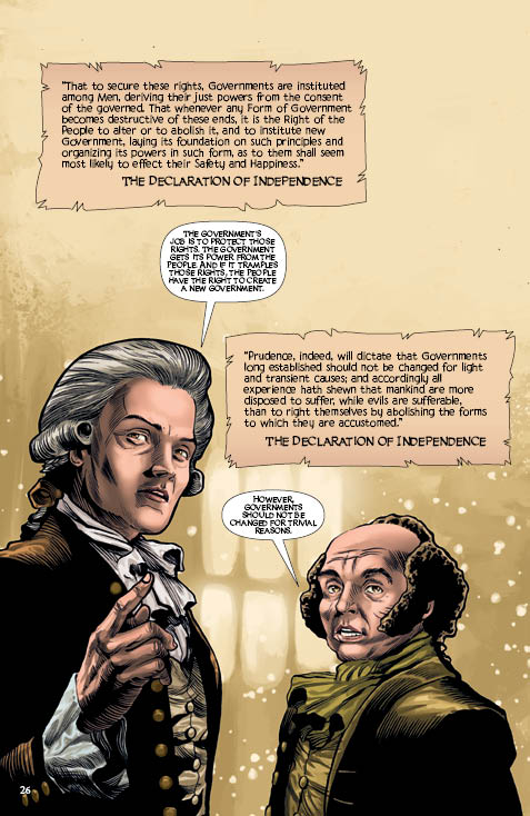 The Declaration – U.S. Comics